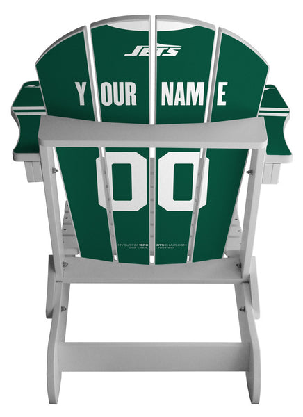 New York Jets Complete Custom name and number Jersey Chair ...