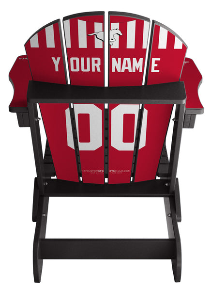 Calgary Stampeders Custom Sports Chair | MyCustomSportsChair.ca