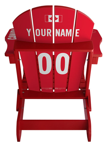 Canada Flag Custom Sports Chair | MyCustomSportsChair.com ...