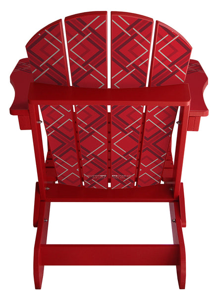 Red Square Lifestyle Chair – MyCustomSportsChair.ca